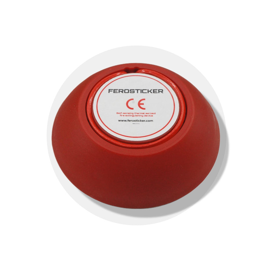 FEROSTICKER - The world's smallest automatic fire extinguisher